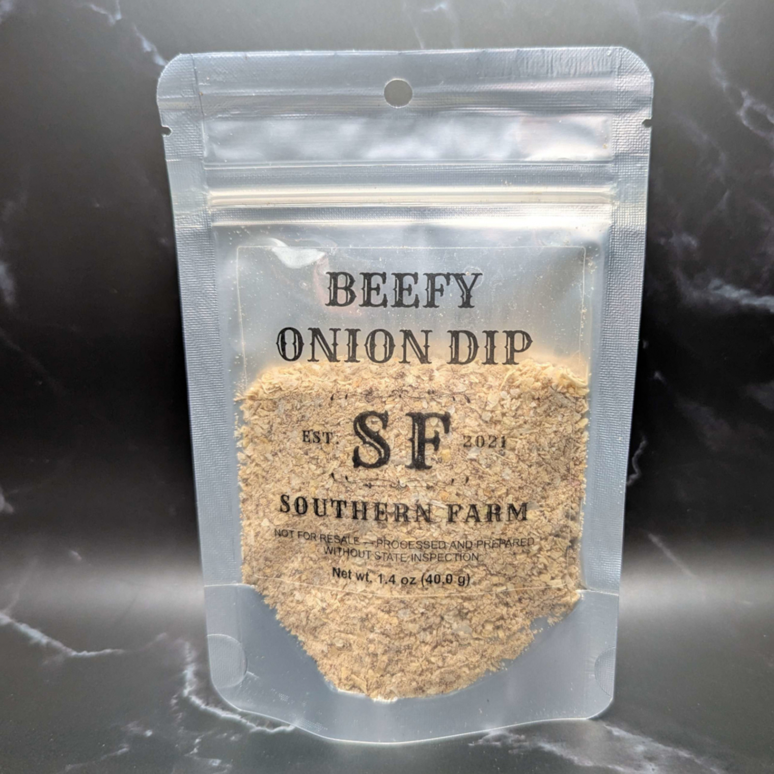 Beefy Onion Dip - Southern Farm